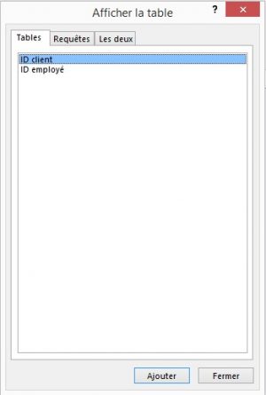 Définition des relations entre les tables dans Microsoft Access