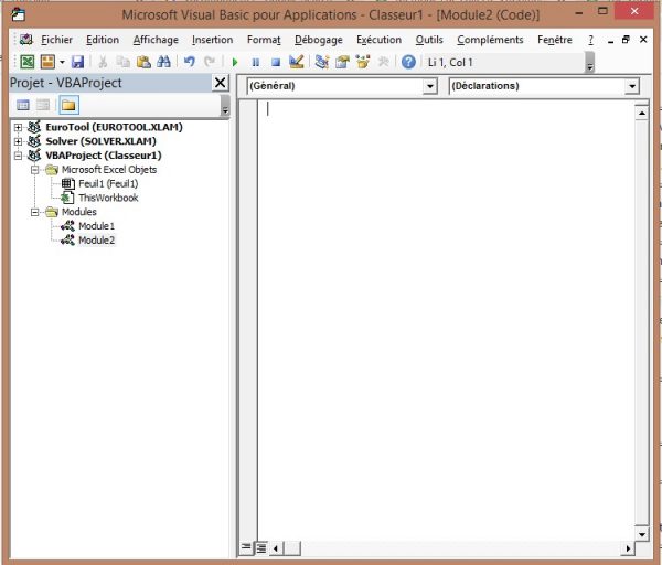 Macro pour insérer de nouveaux modules, Excel VBA Macro pour insérer de nouveaux modules, Excel VBA