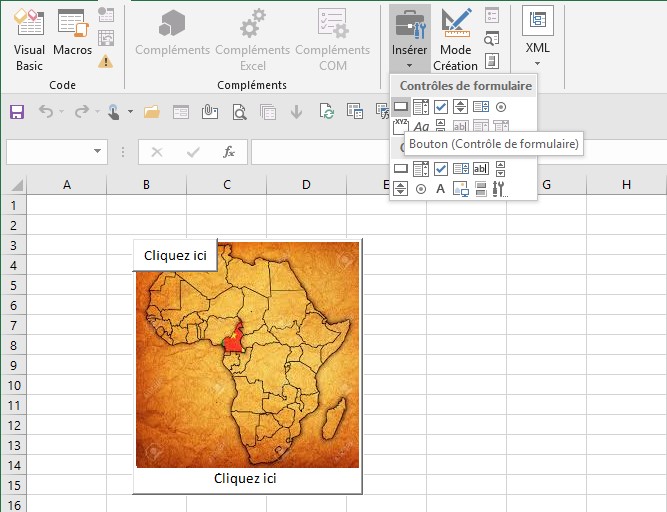 Macro pour insérer un bouton avec une image, Excel VBA