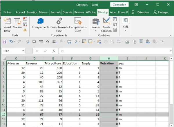 Comment mettre en évidence la ligne et la colonne de la Cellule active dans Excel VBA