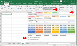 Créer un style de cellule personnalisé dans Excel