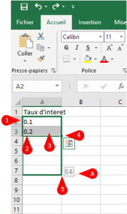 Remplir une plage avec une série de valeurs dans Excel