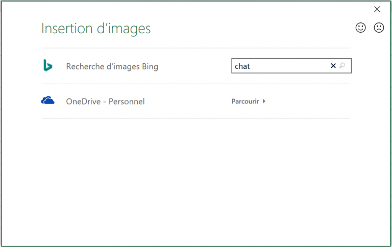 Comment insérer des images dans Excel