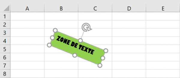 Comment insérer des zones de texte dans Excel