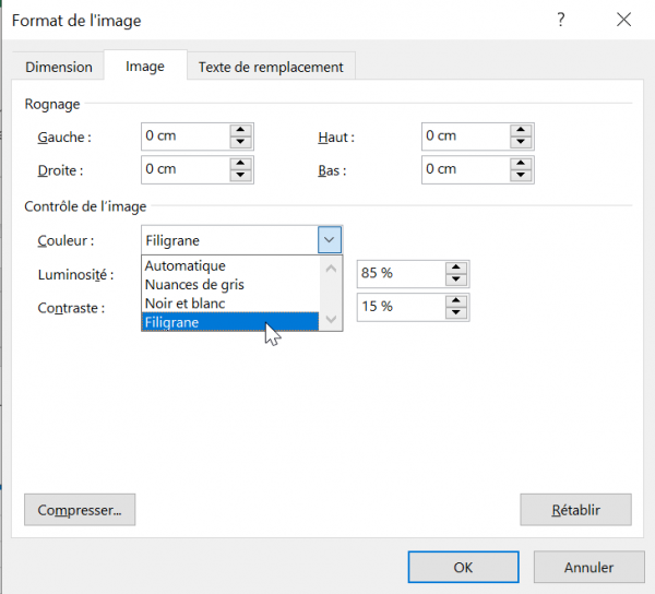 Comment ajouter un filigrane à une feuille de calcul dans Excel