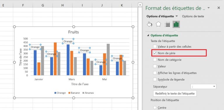Personnalisation des graphiques Excel : ajoutez un titre de graphique ...