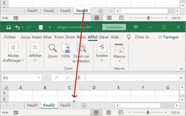 Copier et déplacer une feuille de calcul dans Excel