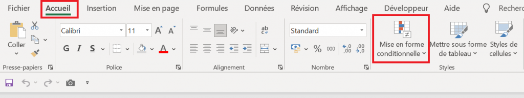 Comment utiliser la mise en forme conditionnelle dans Excel