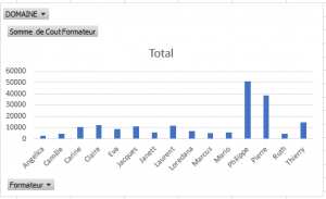 Graphiques croisés dynamiques Excel
