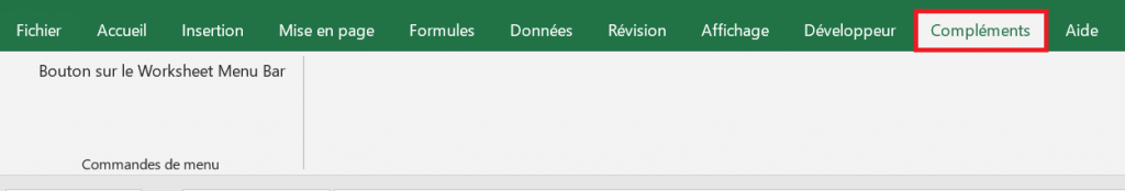 Ajouter Des Commandes De Menu Personnalisées Excel Vba 