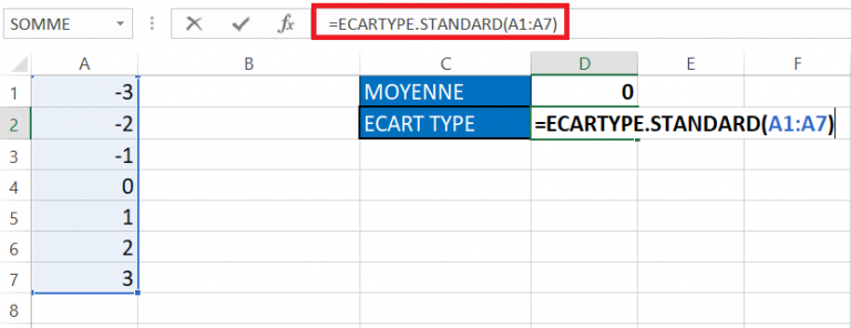 Graphique de distribution normale dans Excel